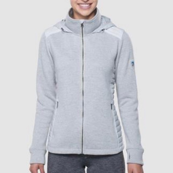 Kuhl | Jackets & Coats | Kuhl Alaskar Quilted Fleece Wool Zip Up Jacket ...